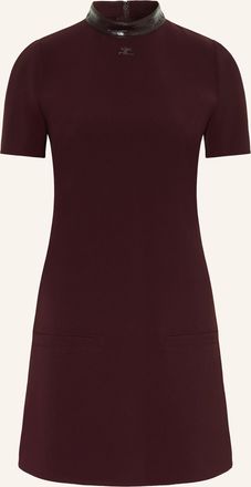 Courr&egrave;ges Etuikleid rot
