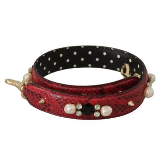 Dolce & Gabbana Pre-owned Leder wohnen - - Pre-owned - Damen - Rot - ONE SIZE