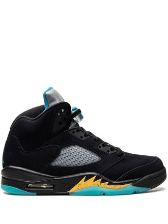 Nike Jordan baskets Air Jordan 5 Retro Aqua - Noir