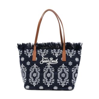 MC2 Saint Barth Femme, Sacs, Multicolore, Taille: ONE Size City Bag Mid Fringe