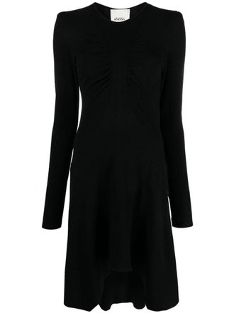 Isabel Marant Asymmetrisches Kleid - Schwarz