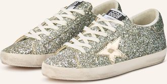 Golden Goose Sneaker Super-Star silber