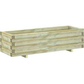 vidaXL Lit sur&eacute;lev&eacute; 120 x 40 x 30 cm Bois Rectangulaire