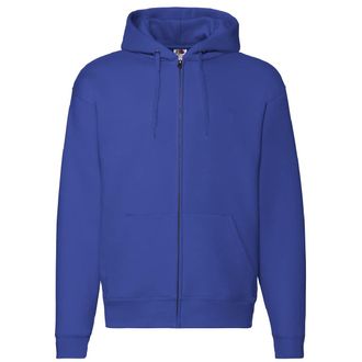 Fruit Of The Loom Premium Hooded Sweat-Jacket 1er Pack, Farbe:Deep Navy;Gr&ouml;&szlig;e:L