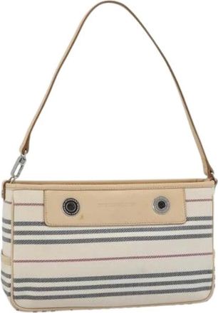 Burberry Sac bandouli&egrave;re vintage doccasion - Femme - Pre-owned - Beige - Taille: ONE Size