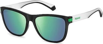 Polaroid Pld 2138/s 3OL/5Z MT BLK GRN Sunglasses Unisex Polycarbonate, Standard, 56