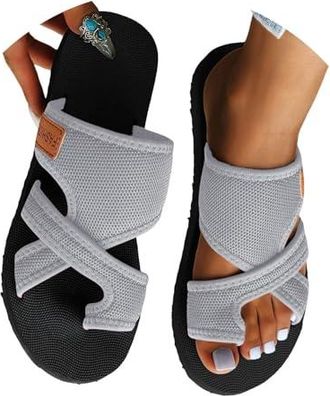 Generic Sandales orthop&eacute;diques pour femme 2026 UK - Tendance - Confortable - Pour la plage - Respirantes - En maille creuse - Sandales orthop&eacute;diques d&eacute;t&eacute; - La