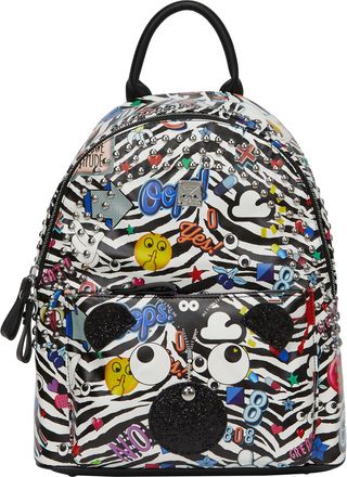 Mymo RUCKSACK RUCKSACK Frauen schwarz-wei&szlig;