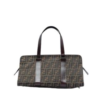 Fendi Pre-owned Toile sacs-fendi - Femme - Pre-owned - Brun - Taille: ONE Size