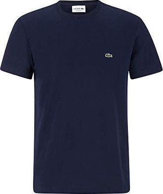 Lacoste Crew Neck T-shirt Homme, Bleu (Marine 166), L