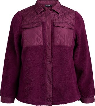 Zizzi Fleecejacke AOPHELIA