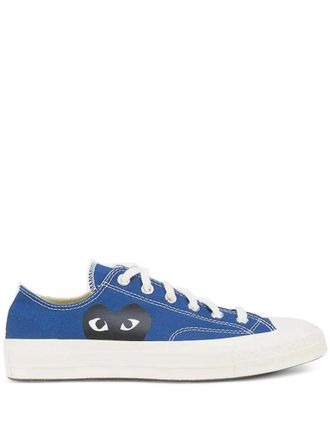 Converse baskets Chuck Taylor &agrave; imprim&eacute; coeur - Bleu
