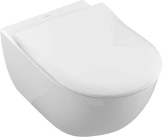 Villeroy & Boch Villeroy&boch - Subway 2.0 - Wand-WC,SoftClosing, DirectFlush, CeramicPlus, alpinwei&szlig; 5614R2R1