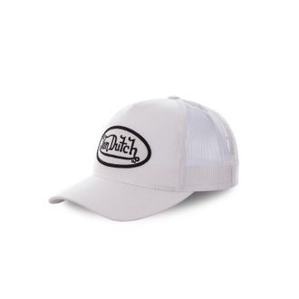 Von Dutch Trucker Cap CAS1 COL WHI White Black Weiß Schwarz, Size:OneSize