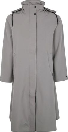 Rains Femme, Manteaux, Gris, Taille: 38 FR Trench Vision Softshell