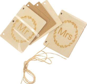 Valiclud 4 St&uuml;ck Holz Gel&uuml;bdeb&uuml;cher Hochzeit Ehegel&uuml;bde Notizbuch aus Kraftpapier mit Juteschnur Rustikal Selbstgemacht Bastelset f&uuml;r Hochzeitsdekoration und E