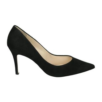 H&ouml;gl Schwarze Wildleder Pumps - - Shoes - Damen - Schwarzk - 41 EU