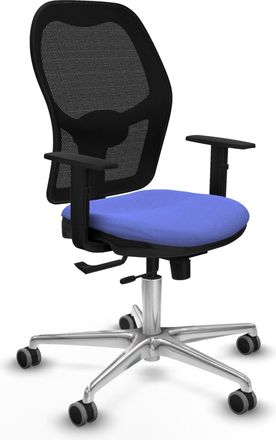 Piqueras y Crespo B&uuml;rostuhl mit 1D-Armlehnen, h&ouml;henverstellbare Lendenwirbelst&uuml;tze, ausgestattet mit Syncro/Traslack und eingespritztem Schaum. Mit Rollen von 65 mm, Pa