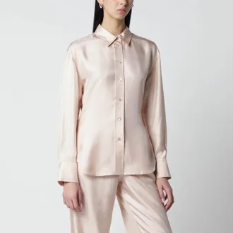 R&oacute;he Light pink silk shirt