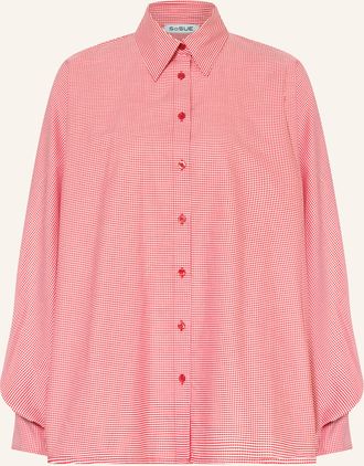 SoSUE Sosue Oversized-Hemdbluse Antonina rot