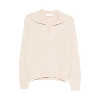 Victoria Beckham Victoria Beckham T-Shirts und Poloshirts - - Tops - Damen - Beige - M
