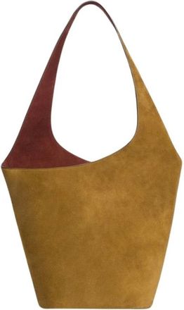 Alberta Ferretti Femme, Sacs, Beige, Taille: ONE Size Soft Suede Bag