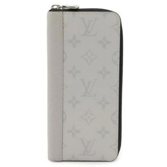 Louis Vuitton unisex, Pre-owned, Gris, Taille: ONE Size Portefeuille en toile Pre-owned