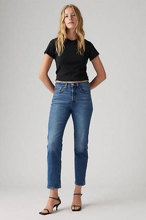 Levi's Wedgie Straight Jeans - Damen - Blau / Blau