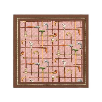 Dr&ocirc;le de Monsieur unisex, Accessoires, Rose, Taille: ONE Size Foulard Soie Cannes