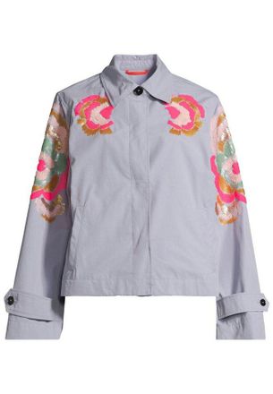 No.1 Como Outdoorjacke BLUE mit Pailletten