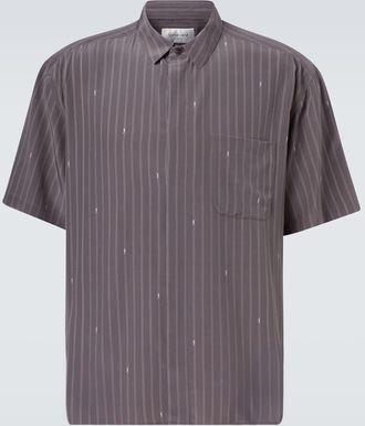 Saint Laurent Chemise Cassandre en crêpe de soie