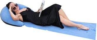 Generic Strandmatte - Campingmatte mit integriertem Kissen, tragbar, wasserdicht, Picknickmatte, faltbar, f&uuml;r Nickerchen, und Entspannung