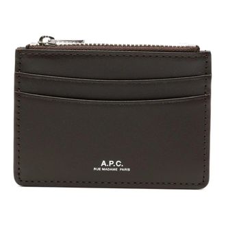 A.P.C. Paris Kartenetui - - Accessories - Herren - Braun - ONE SIZE