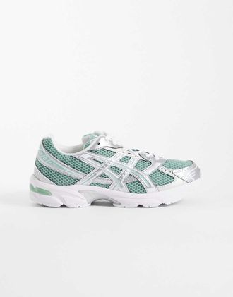 Asics Gel-1130 - Sneaker in Gr&uuml;n und Silber
