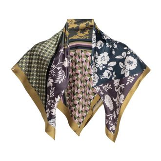 &Co Woman Amy Patchwork Schal - - Accessories - Damen - Mehrfarbig - ONE SIZE