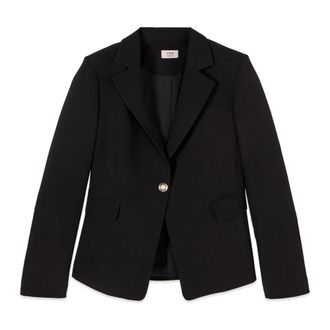 Oltre Damen, Jacken, Schwarzk, 2XLGr&ouml;&szlig;e