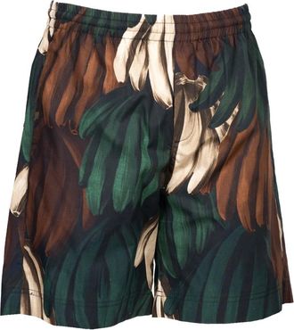 Msgm Msgm, Homme, Shorts, Multicolore, Taille: XL Bananas Short