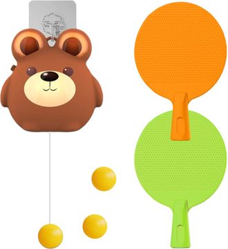 Generico Tischtennis Door Pong Game - Interaktives Sportspielzeug, verstellbarer, tragbarer Trainer f&uuml;r Kinder | Indoor Outdoor Yard Wall Practice Game for Hom