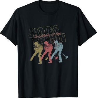 James Brown Godfather of Funk Silhouetten T-Shirt