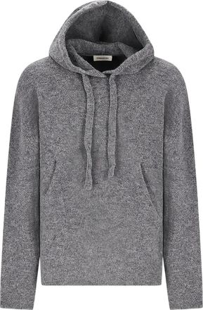 ATOMOFACTORY hoodie à effet brossé - Gris