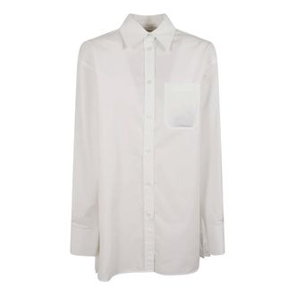 Max Mara Femme, Blouses et Chemises, Blanc, Taille: 36 FR Nespola Overshirt