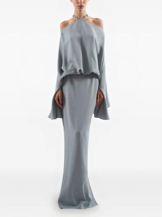 Taller Marmo Cyclades Crystal Maxi Dress