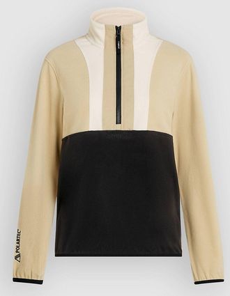 O'Neill FwcCruz Triple Polartec Half-Zip Fleece Pullover olive blush colour block