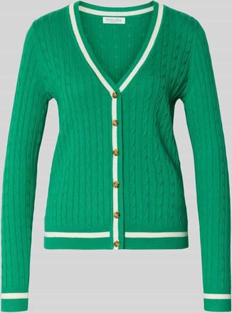 Christian Berg Strickjacke mit V-Ausschnitt