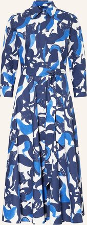 Sara Roka Sara Roka Hemdblusenkleid Davida Mit 3/4-Arm blau