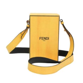 Fendi Pre-owned Ledertasche zum Umh&auml;ngen - - Pre-owned - Damen - Gelb - ONE SIZE