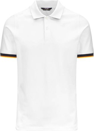 K-Way Homme, Tops, Blanc, Taille: M Vincent Pique Polo