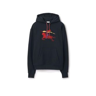 Burberry Hoodie en coton EKD, Size: L