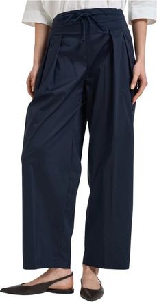 Liviana Conti Femme, Pantalons, Bleu, Taille: 40 FR Pantalon Ballon