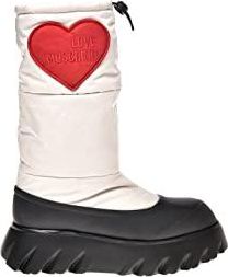 Love Moschino Femme JA24566G0FJHA Bottine, Blanc, 41 EU